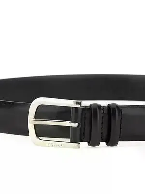 ORTIGNI Buckled Leather Belt