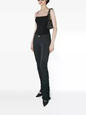 MISBHV Lara Ruched-detail Trousers
