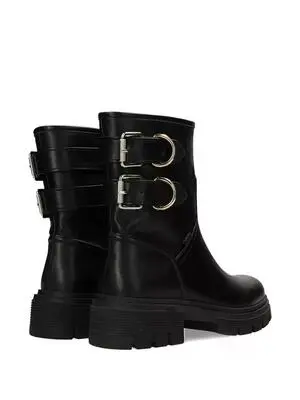 MEXX Buckle Platform Boots