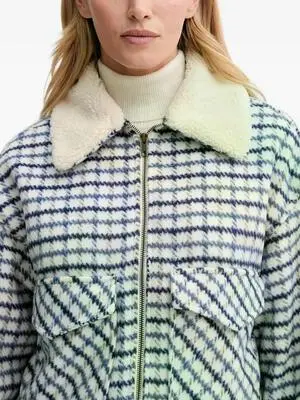 LEVI'S 90s Checked Faux-fur Jacket
