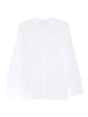 Comme Des Garçons Round-neck T-shirt - White