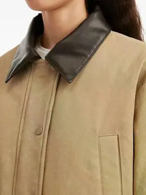 B+AB Collared Jacket With Front Pockets