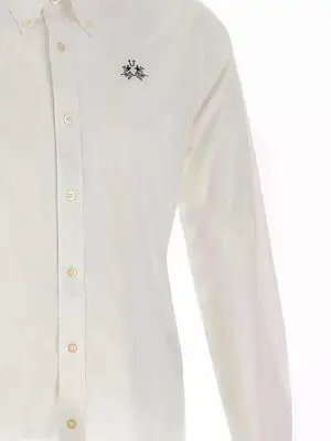 LA MARTINA Button-down Embroidered Shirt