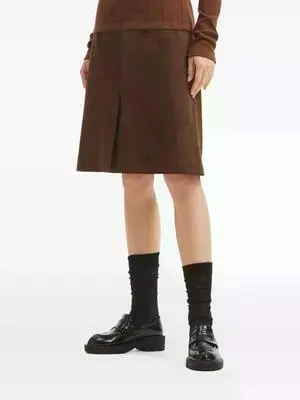 B+AB Side-pockets Mini A-line Skirt