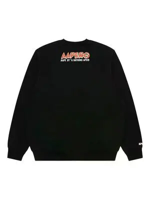 AAPE BY *A BATHING APE Graphic-print Crew-neck Sweatshirt
