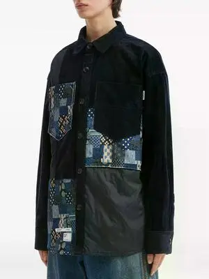 MUSIUM DIV. Patchwork Shirt