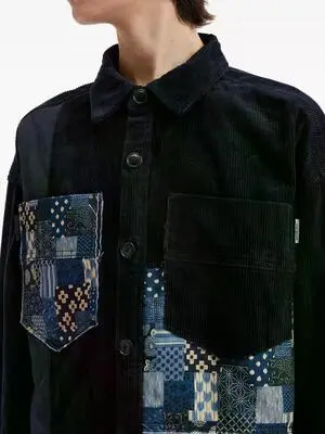 MUSIUM DIV. Patchwork Shirt