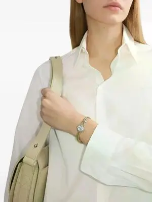 Burberry Leather B-shield Bracelet