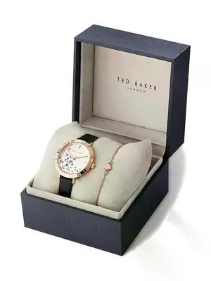 Ted Baker London 34mm Watch And Bracelet Set