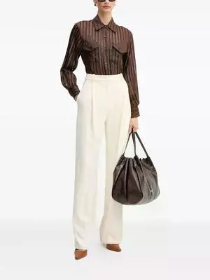 Luisa Spagnoli Striped Button-down Shirt
