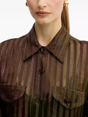 Luisa Spagnoli Striped Button-down Shirt