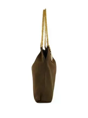 Stella McCartney Medium Falabella Chain Drawstring Shoulder Bag - Brown