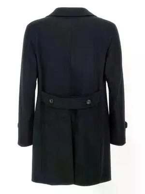 Tagliatore Buttoned Peak Lapel Coat