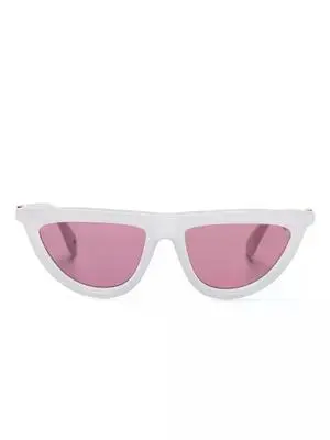 Off-White Geometric Sunglasses - Grey
