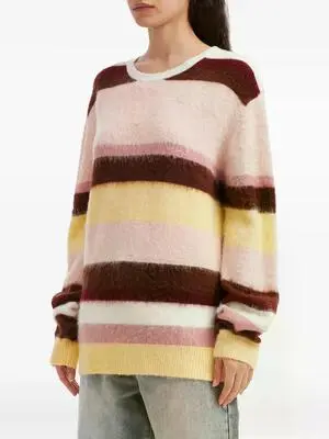 B+AB Striped Hooded Sweater