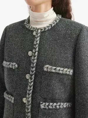 B+AB Braided-trim Jacket