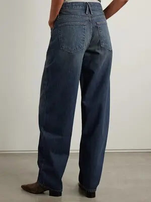 SLVRLAKE Ella Mid-rise Barrel-leg Jeans
