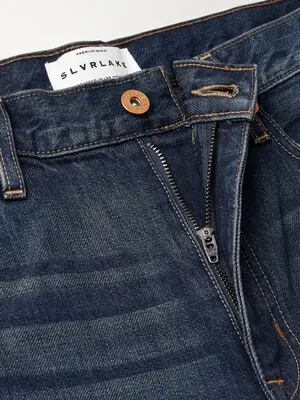 SLVRLAKE Ella Mid-rise Barrel-leg Jeans