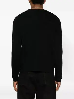 LISA YANG Clayton V-neck Sweater - Black