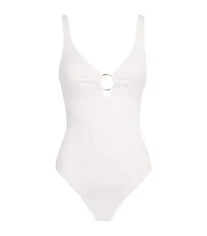 Melissa Odabash Abruzzo Swimsuit - White