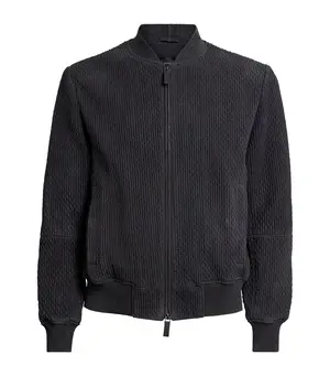 Emporio Armani Goat Suede Jacket