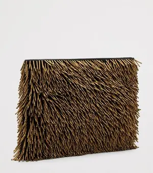 ALLSAINTS Beaded Bettina Clutch Bag