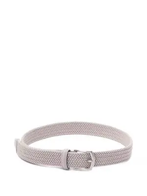 Anderson's Braided Belt - Grey