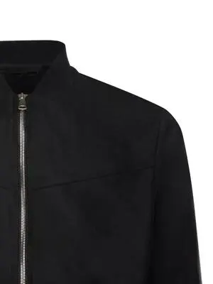 GIULIANO GALIANO Zip Bomber Jacket - Black