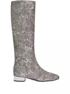 Dolce & Gabbana 30mm Brocade Block-heel Boots