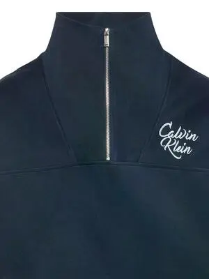 Calvin Klein Logo-embroidered Sweatshirt
