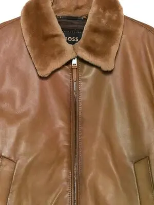 BOSS Fur-collar Jacket