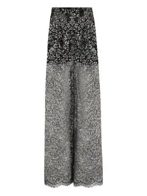 Dolce & Gabbana Lamé Lace Trousers