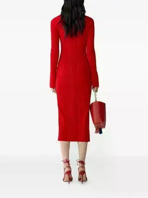 Carolina Herrera Henley Midi Dress