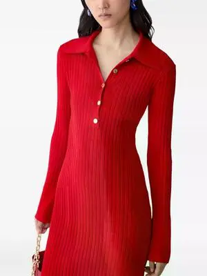 Carolina Herrera Henley Midi Dress