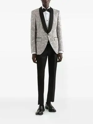 Dolce & Gabbana Floral Single-breasted Blazer