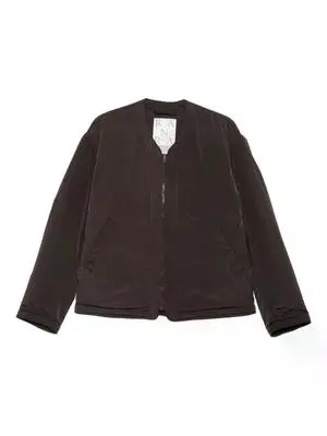 RANRA Logo-embroidered Jacket - Brown