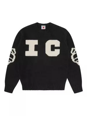 ICECREAM Graphic Intarsia Sweatshirt