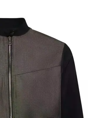 GIULIANO GALIANO Panelled Zip Jacket - Grey