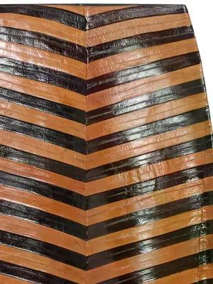 Fendi Striped Mini Skirt