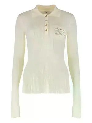Elisabetta Franchi Long-sleeve Polo Shirt