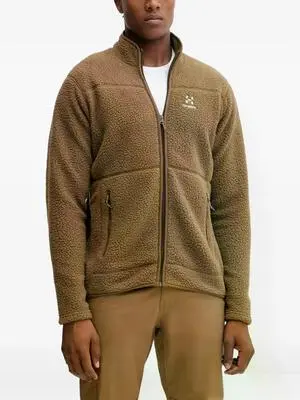 HAGLOFS Mossa Pile Zip-up Jacket - Brown
