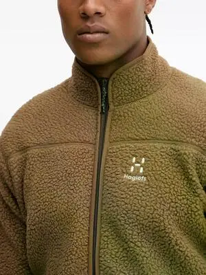 HAGLOFS Mossa Pile Zip-up Jacket - Brown