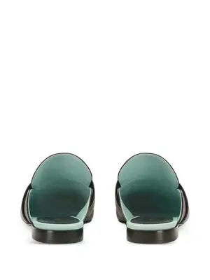 SERGIO ROSSI Logo-plaque Mules