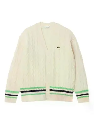 Lacoste Ribbed Cardigans For Men