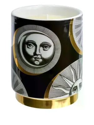 FORNASETTI Soli E Lune Candle - Black