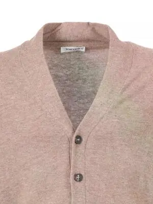 KANGRA V-neck Buttoned Cardigan - Neutrals