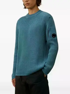 C.P. COMPANY Ribbed Patch-pocket Sweater