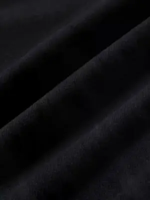 AND WANDER Chest-pocket Short-sleeve T-shirt - Black