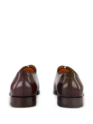 Santoni Lace-up Oxford Shoes - Red