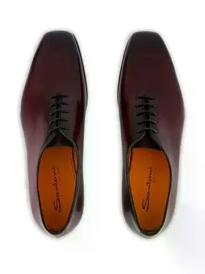 Santoni Lace-up Oxford Shoes - Red
